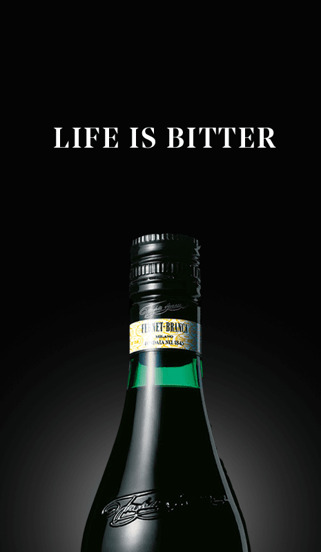 Stoß auf das bittere Leben an! - Fernet-Branca